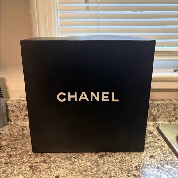 CHANEL | Accessories | Chanel Black Box With Ribbon | Poshmark
